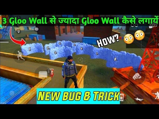 5 best Free Fire tips to use Gloo Walls in Solo vs Squad situations