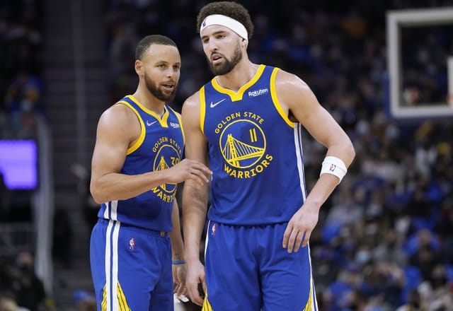 "Every shot he takes, we think it’s going in" - Stephen Curry on Klay ...