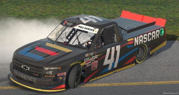 Kyle Busch takes part in off-season sim racing in Talladega
