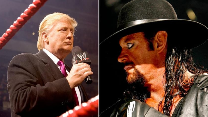 Donald Trump comes out to The Undertaker's theme at a rally