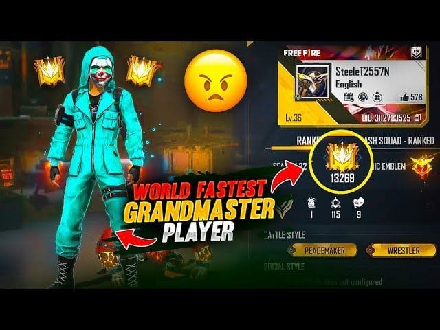 Action Bolt’s Free Fire ID, stats, YouTube earnings, guild, and top ...