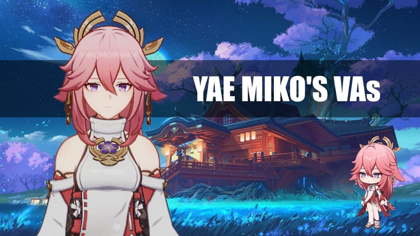 5 popular characters voiced by Yae Miko’s voice actors from Genshin Impact