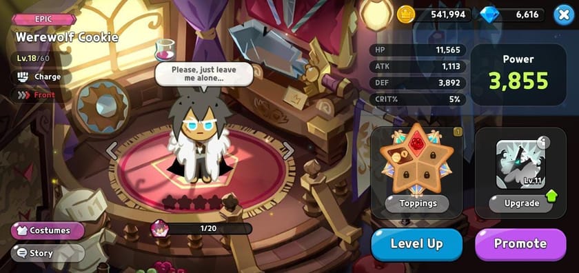Cookie Run: Kingdom Werewolf Cookie