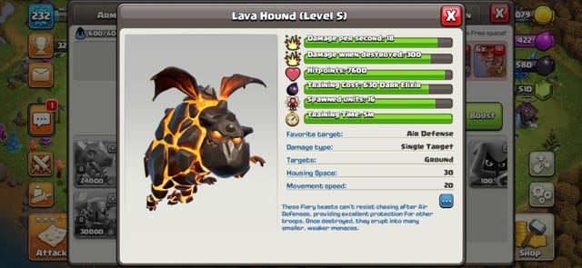 Lava Pup in Clash of Clans: How to unlock, HP, damage type, and more