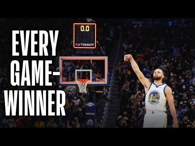 "It was about time I made one" - Steph Curry on his first ever game ...