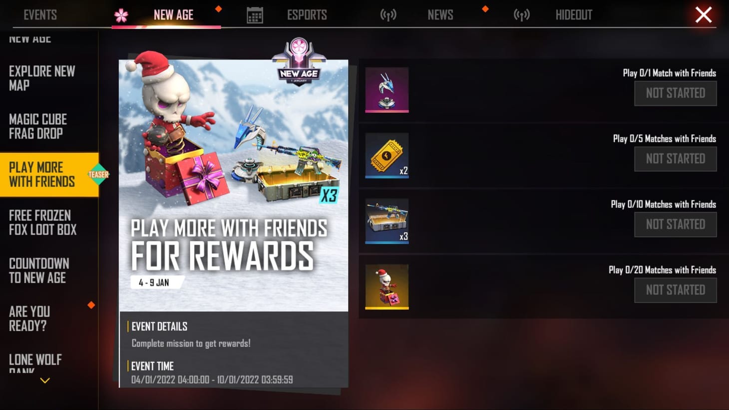 How to get legendary loot box skin in Garena Free Fire this week