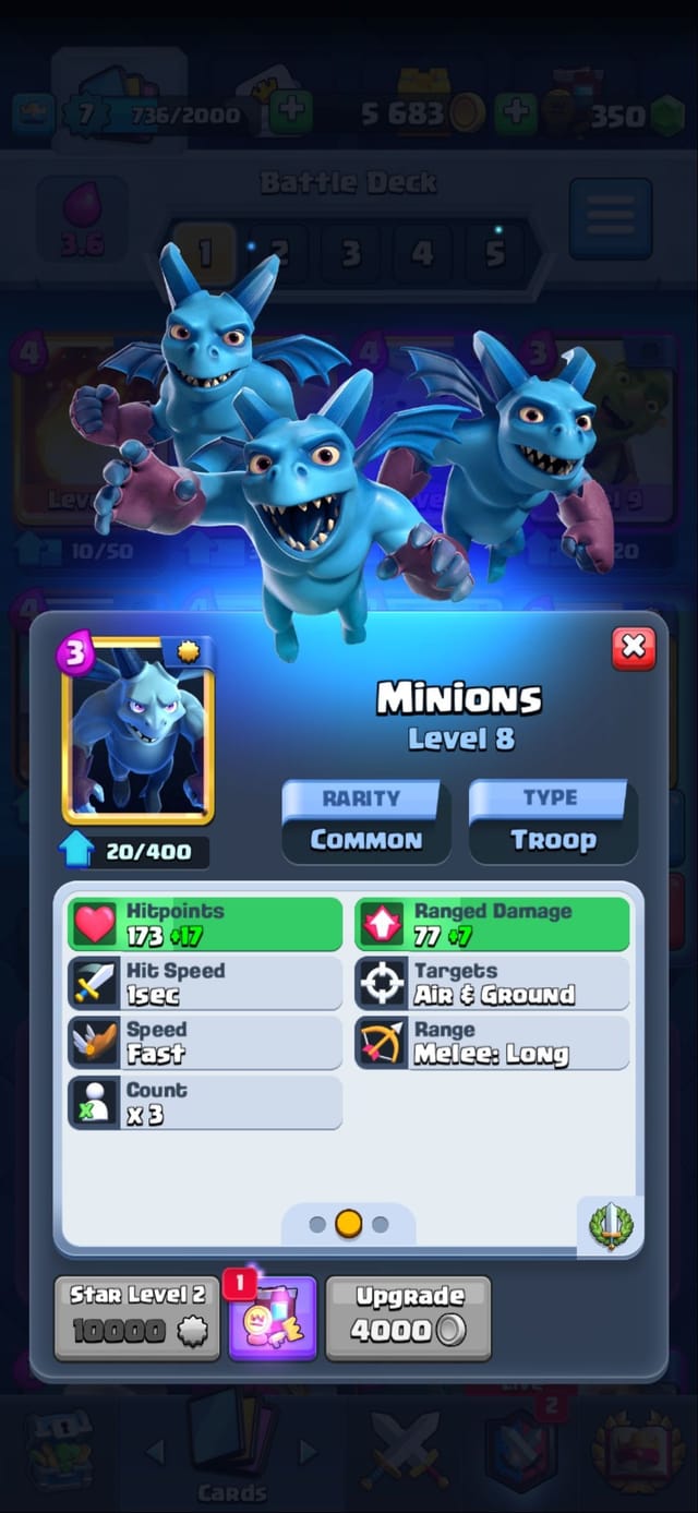 Top 5 common cards in Clash Royale