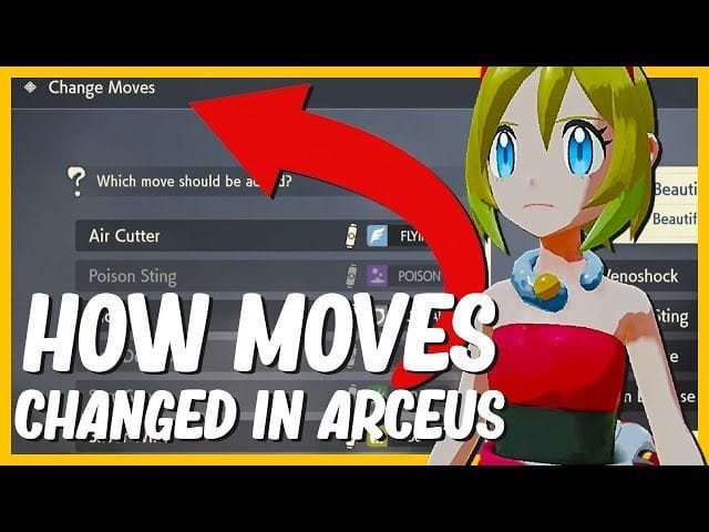 How to choose best moves for a Pokemon in Legends: Arceus