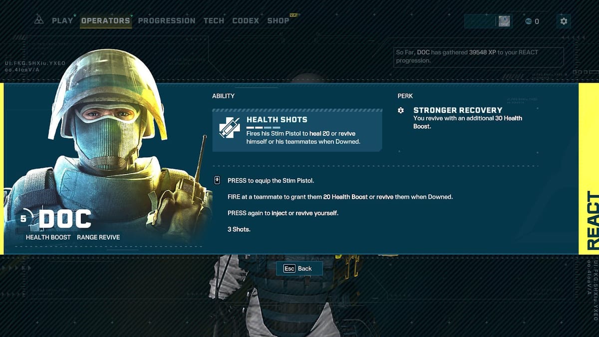 5 best operators to play in Rainbow Six Extraction