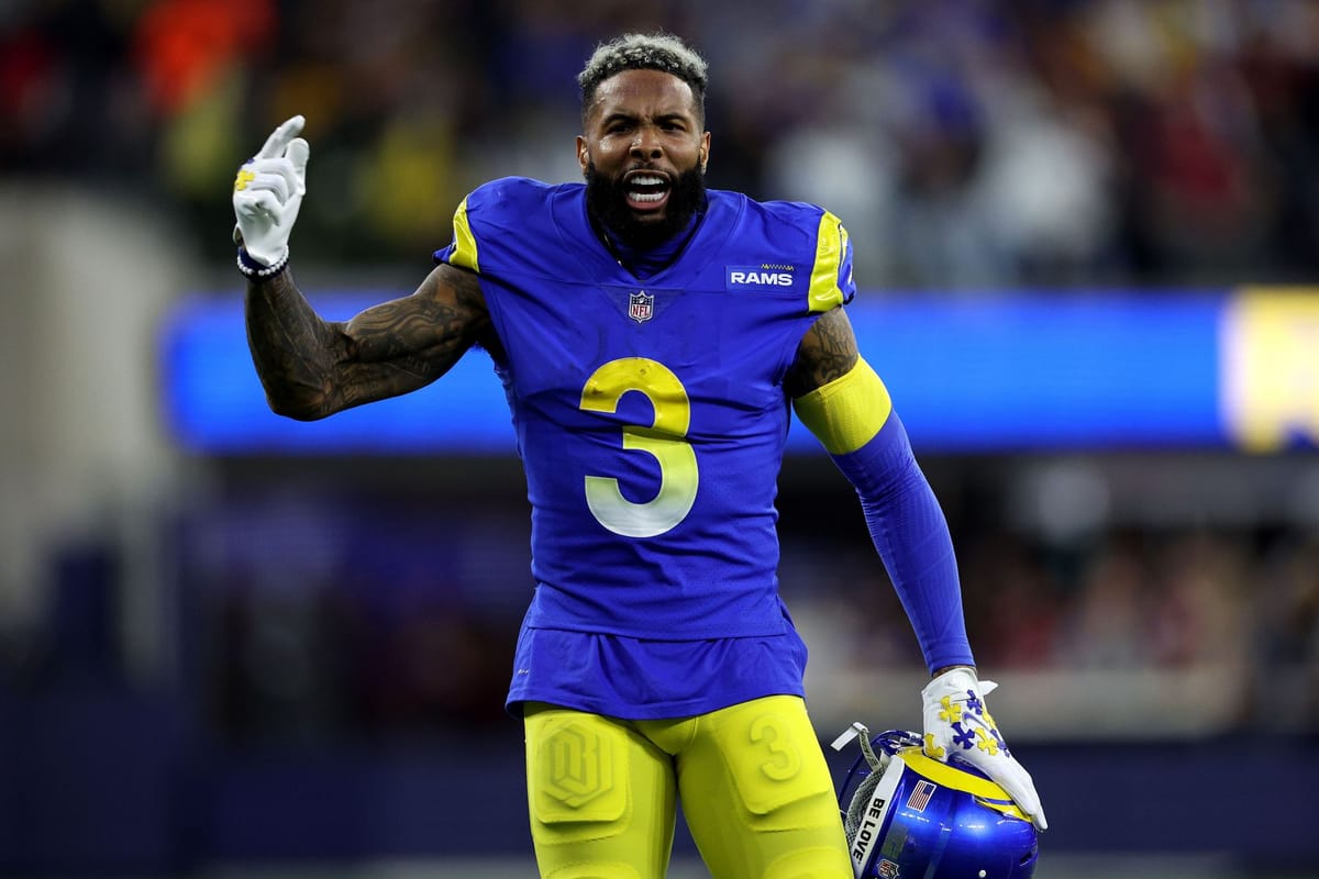 Rams wide-receiver Odell Beckham was spotted at a night-club following ...