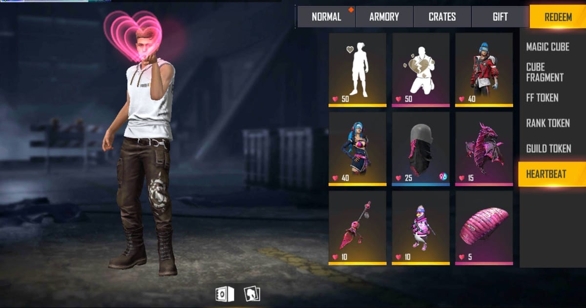 Free Fire Valentine's Royale: How to get new Heartbroken Emote and more