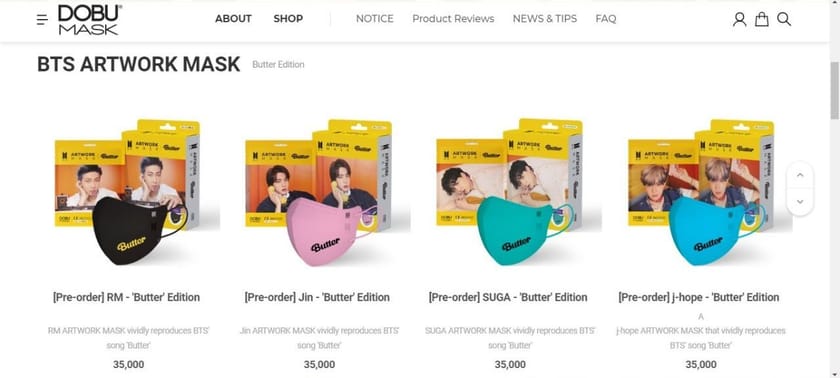 BTS’ DOBU Mask collaboration ignite debate over expensive merch pricing ...