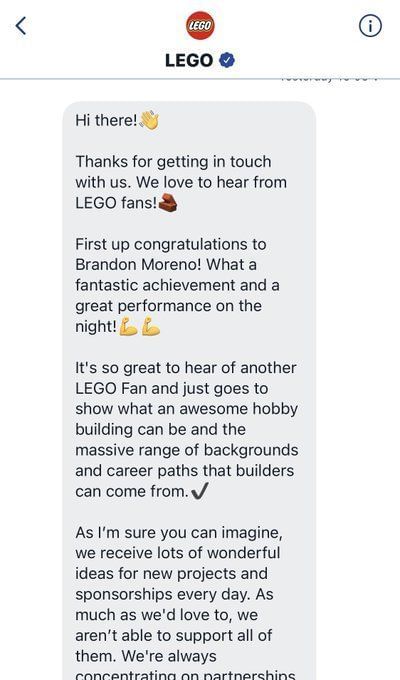 UFC 270: Brandon Moreno received a Lego UFC championship belt