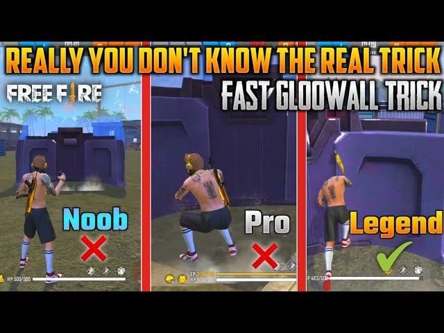5 Free Fire tips and tricks to use gloo walls properly