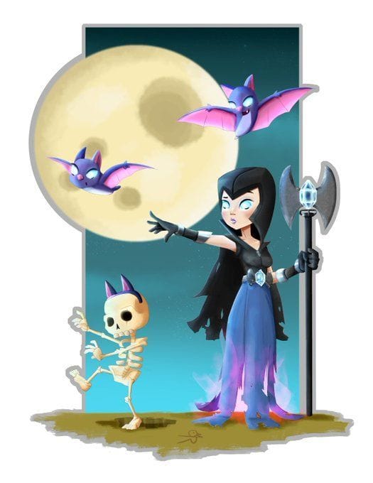What is the Night Witches Builder Base attack strategy in Clash of Clans?