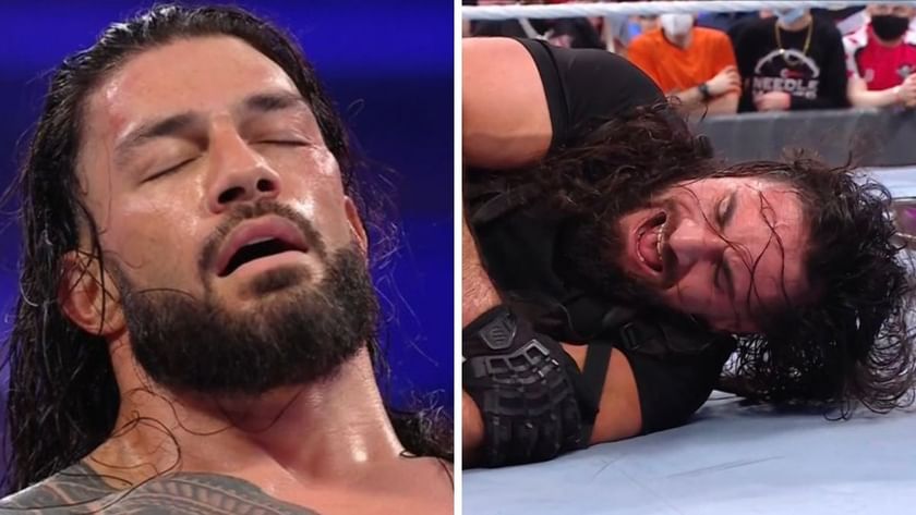 Seth Rollins defeats Roman Reigns in controversial finish at the WWE ...