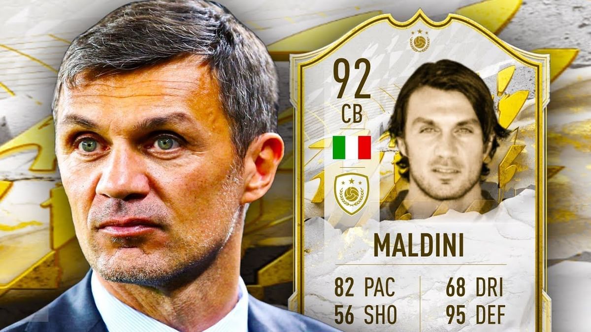 FIFA 22 Ultimate Team SBC: Paolo Maldini Mid Icon card