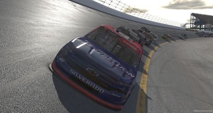 Kyle Busch takes part in off-season sim racing in Talladega