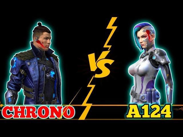 Chrono vs A124: Which Free Fire character is better for CS ranked mode ...
