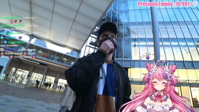 VTuber Ironmouse cries joyfully in an IRL stream with CDawgVA