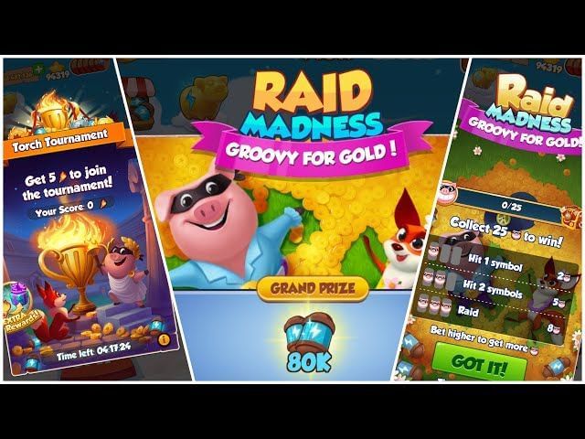 Raid Madness event in Coin Master: How to play, start date, rewards and ...