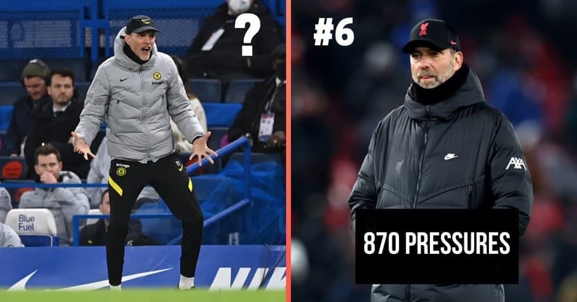 6 teams that press the most in the Premier League