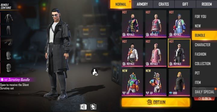 5 best bundles in Garena Free Fire as of 2022