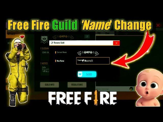 How to get stylish names for Free Fire ID, guild and pets in 2022