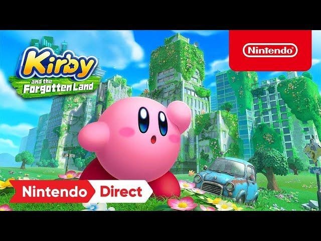 What is the release date of Kirby and the Forgotten Land?