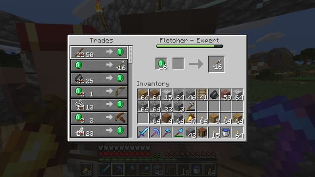5 best trades for XP farming in Minecraft