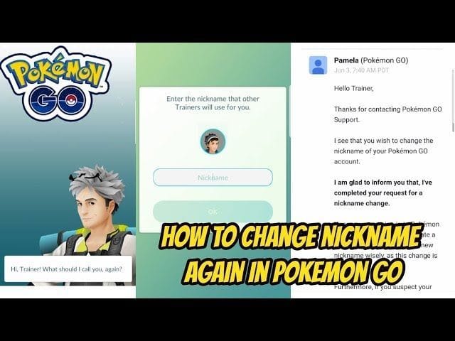 Pokemon GO: How to change usernames
