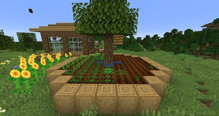 How bee pollination works in Minecraft?