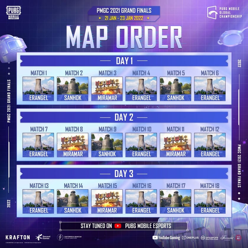 PMGC 2021 Grand Finals: Teams, map order, format, and more