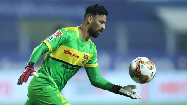Hyderabad FC goalkeeper Laxmikant Kattimani