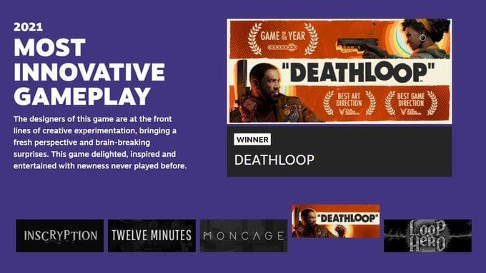 Steam Awards 2021 winners in all categories listed