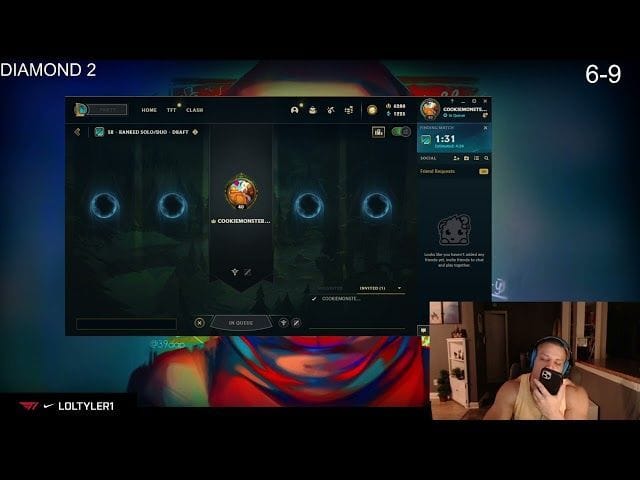 Tyler1 has an alpha moment while on call with his roommate