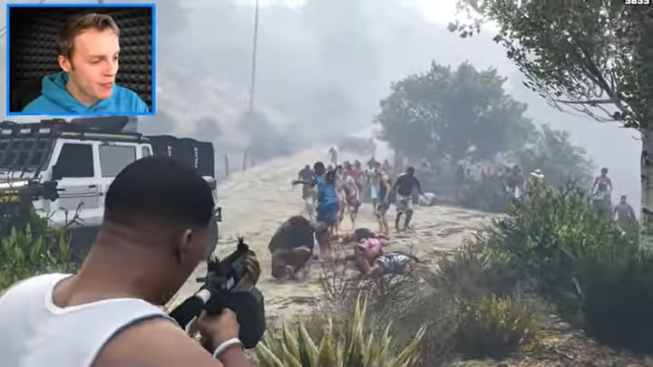 GTA 5 streamer Nought survives a zombie outbreak as a trillionaire ...