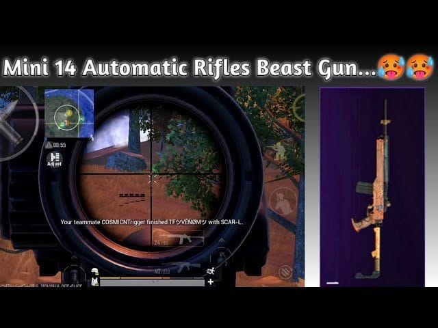 5 best BGMI guns and attachments for long-range fights