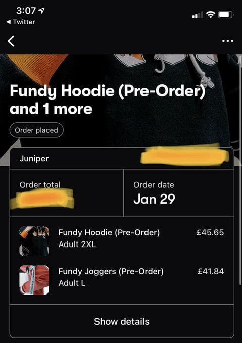 Minecraft streamer Fundy launches his own merchandise