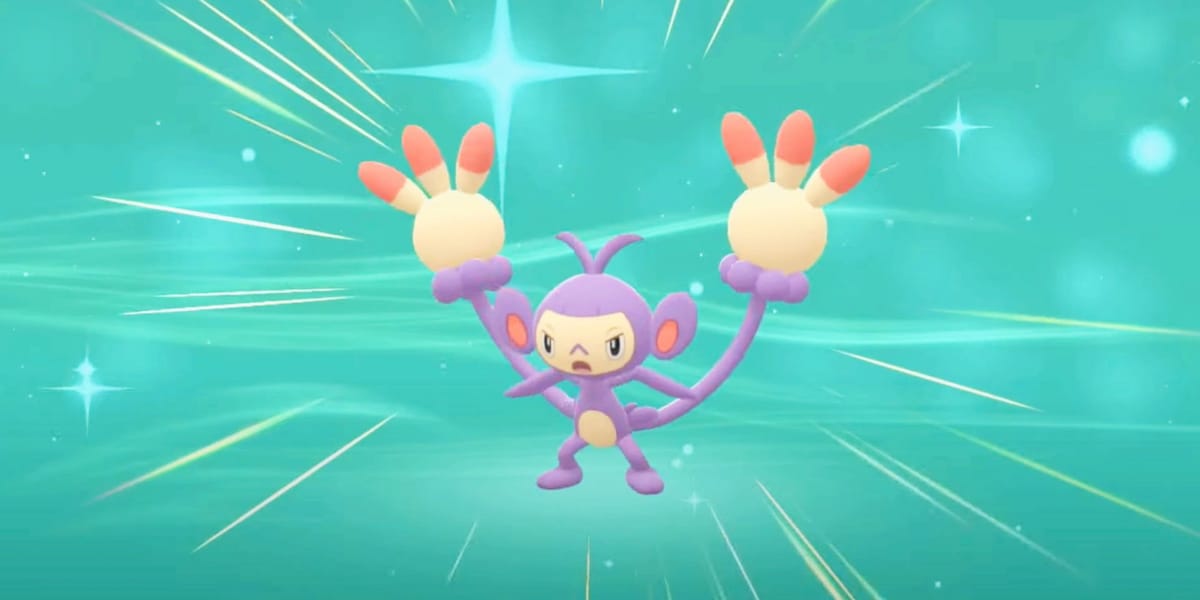 How to evolve Aipom in Pokemon Brilliant Diamond and Shining Pearl