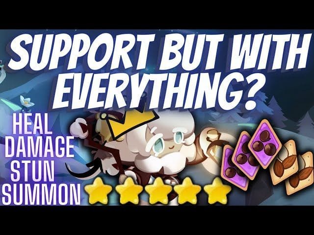 Top 5 best support cookies in Cookie Run: Kingdom