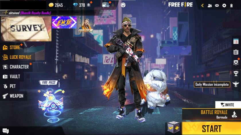 How to top up Free Fire diamonds to get permanent skins for free