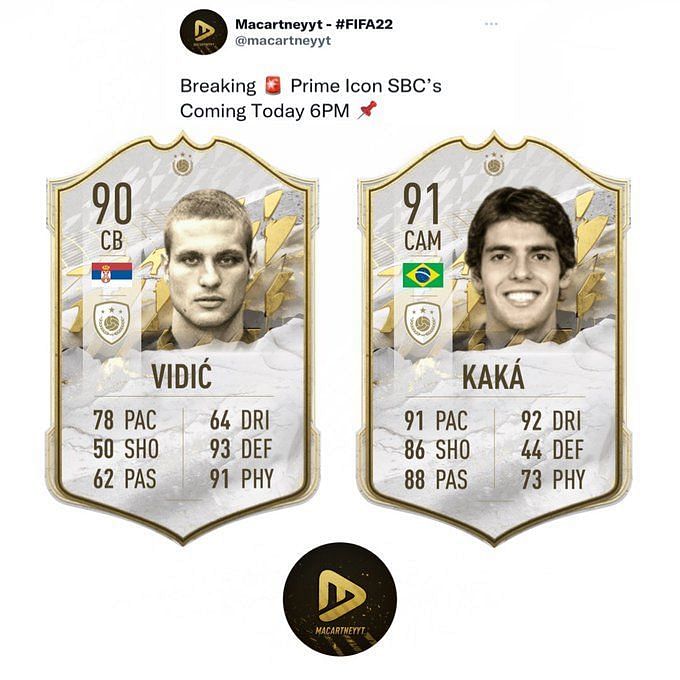 Fifa 22 Ultimate Team How To Obtain A Nemanja Vidic Prime Icon Card In