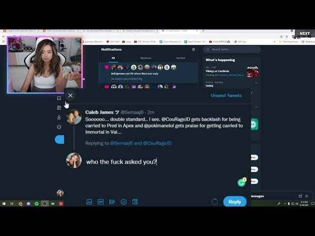 Which game did Pokimane play the most on stream in 2021?