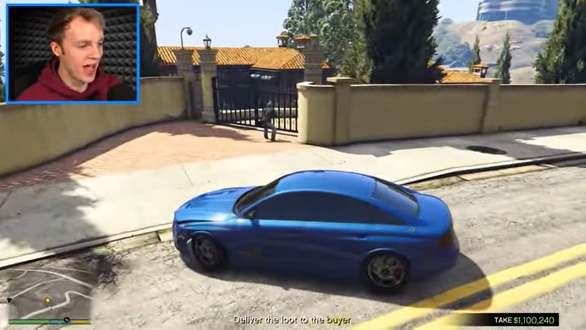 GTA 5 streamer Nought pulls off millionaire heist using mods