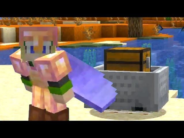 Minecraft streamer Ph1LzA finds an exposed minecart chest