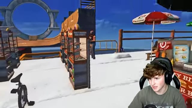 GTA 5 streamer Caylus finds a ladder to heaven in the game using mods