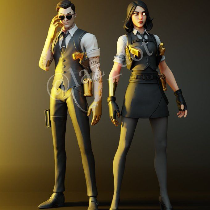 2 Fortnite characters who are a couple (& 2 who are enemies)