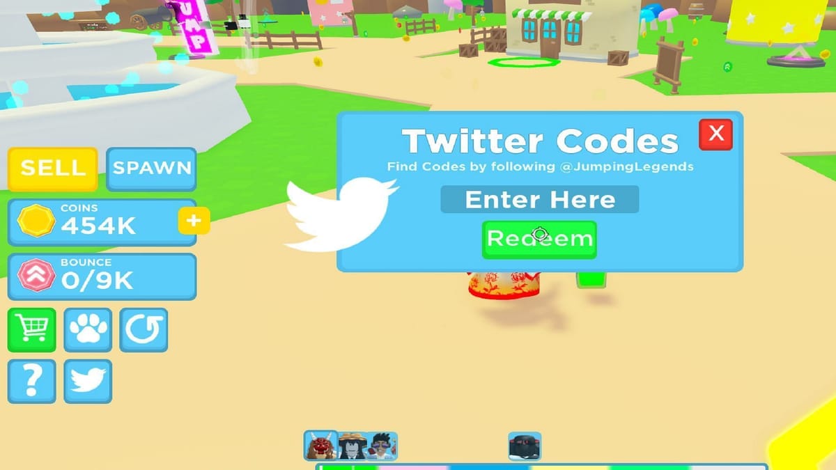 Roblox Jumping Legends Codes (December 2021)