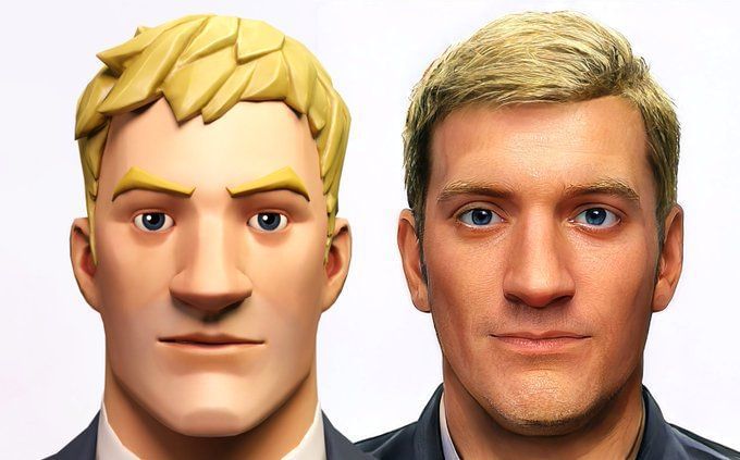 Fortnite player uses AI to replicate Jonesy's face in real life, the ...